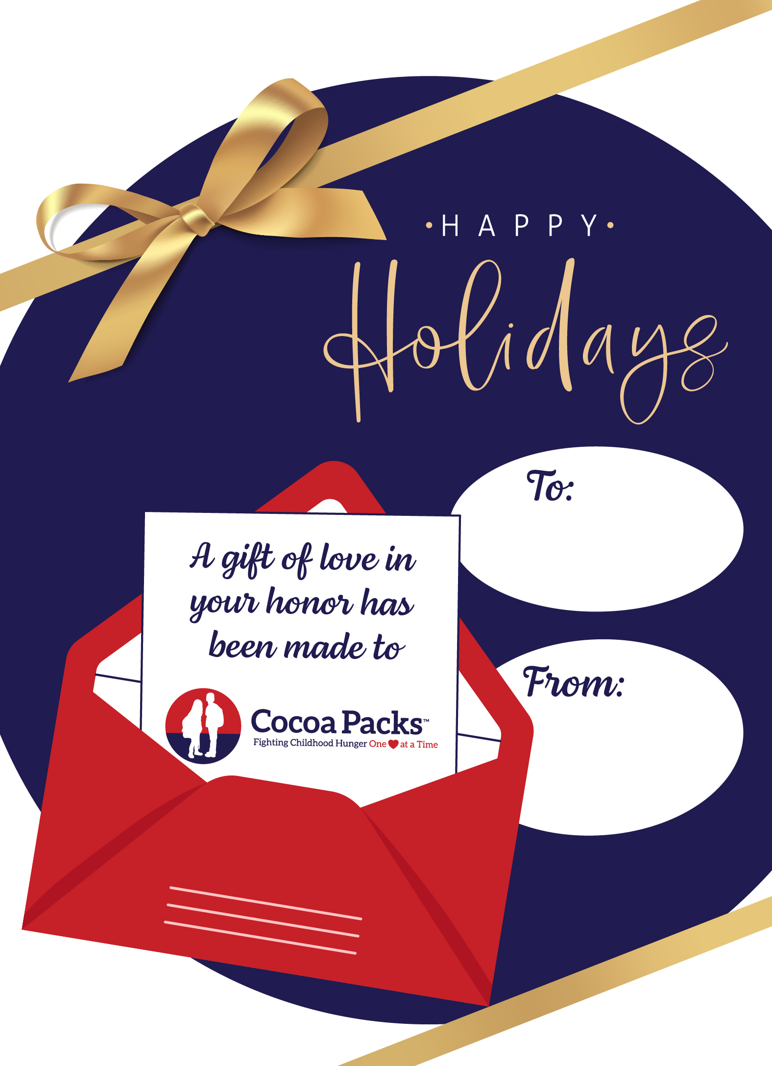 Giving Tuesday – Cocoa Packs, Inc.